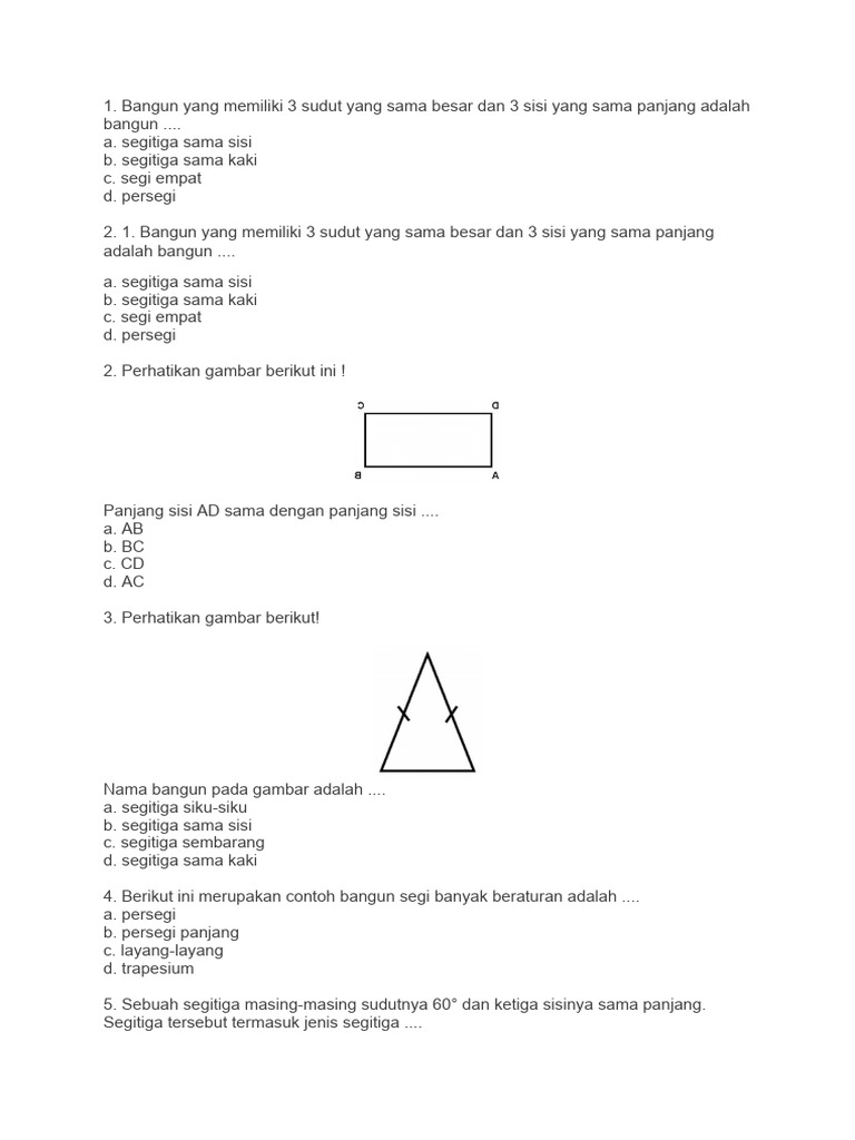 Matematika Kls 4 SMT 2 | PDF