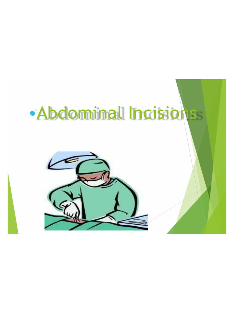 Abdominal Incisions | PDF