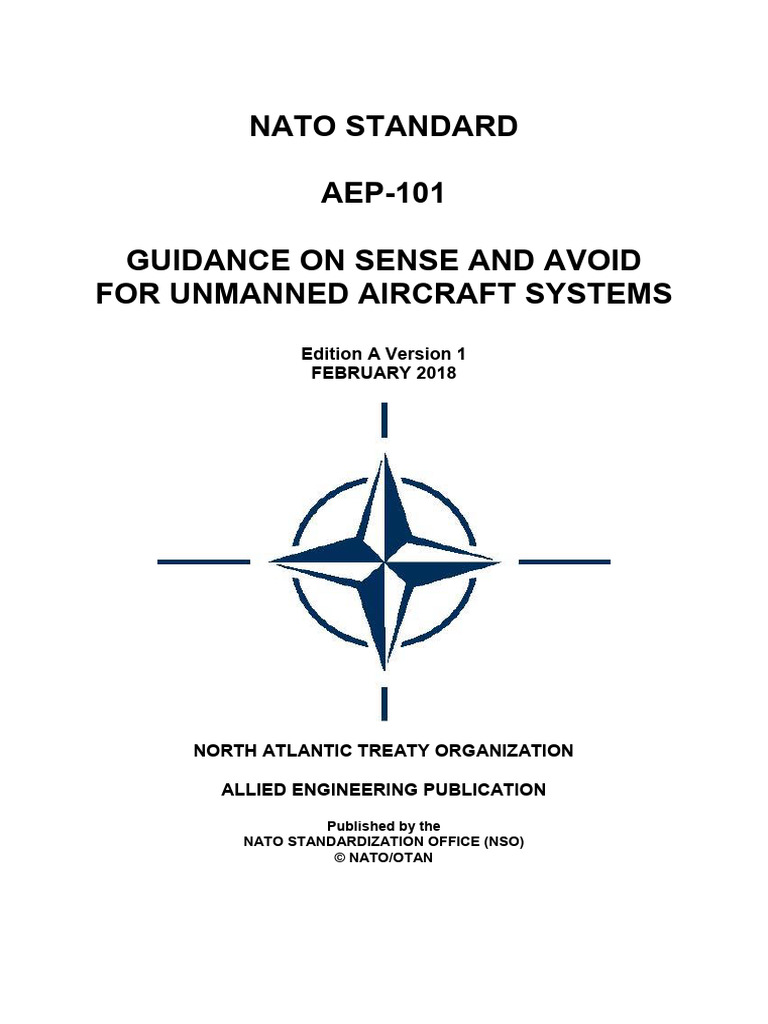 AEP-101 EDA V1 E (Sense and Avoid Guide For UAV) | PDF | Instrument ...
