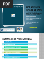 Grade 12 Genetics and Inheritance Guide | PDF