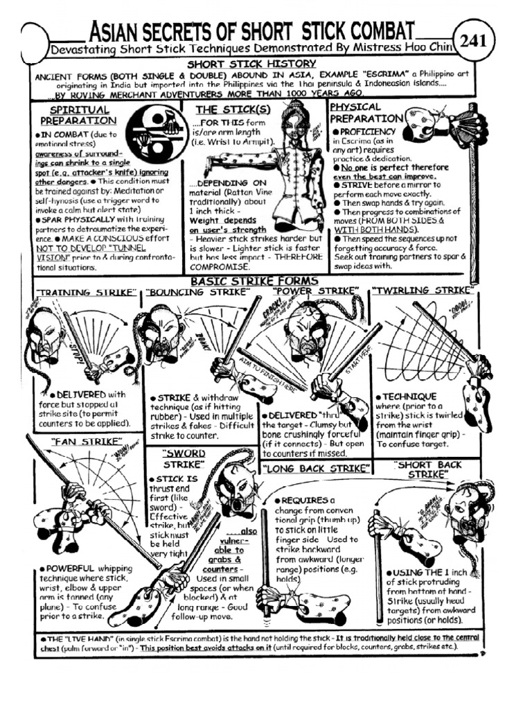 Hoo Chin Secrets of Short Stick Combat | PDF
