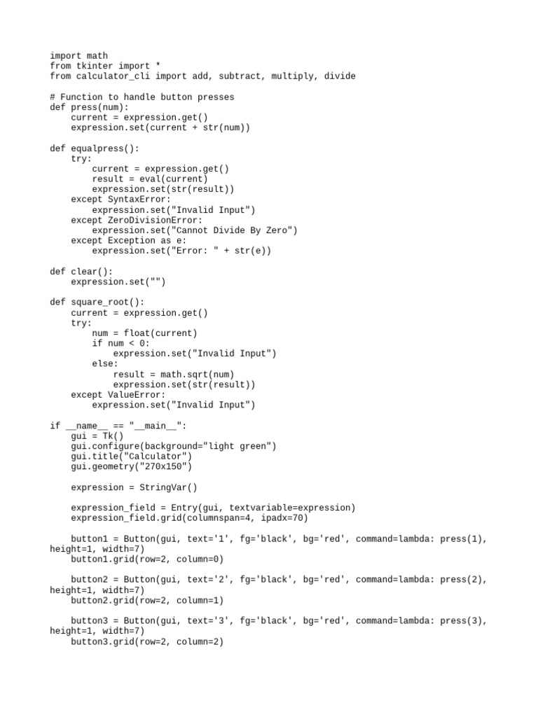 Calculator Combined - Py | PDF | Mathematics | Arithmetic