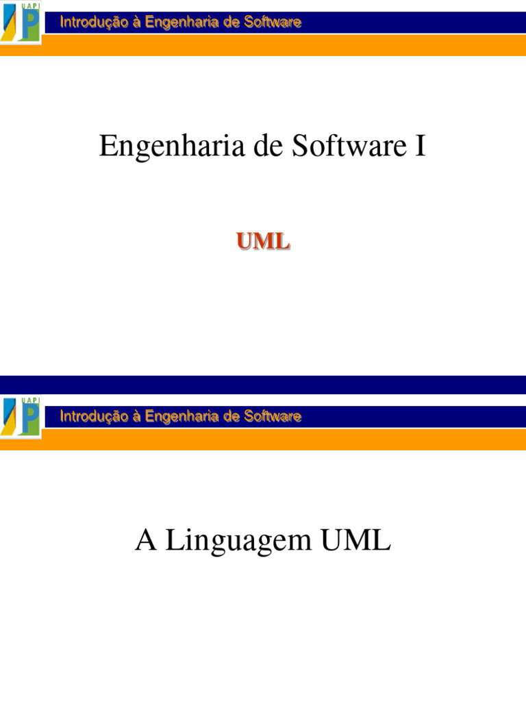 Slides UML | PDF | Linguagem de modelagem unificada (UML) | Diagrama de ...