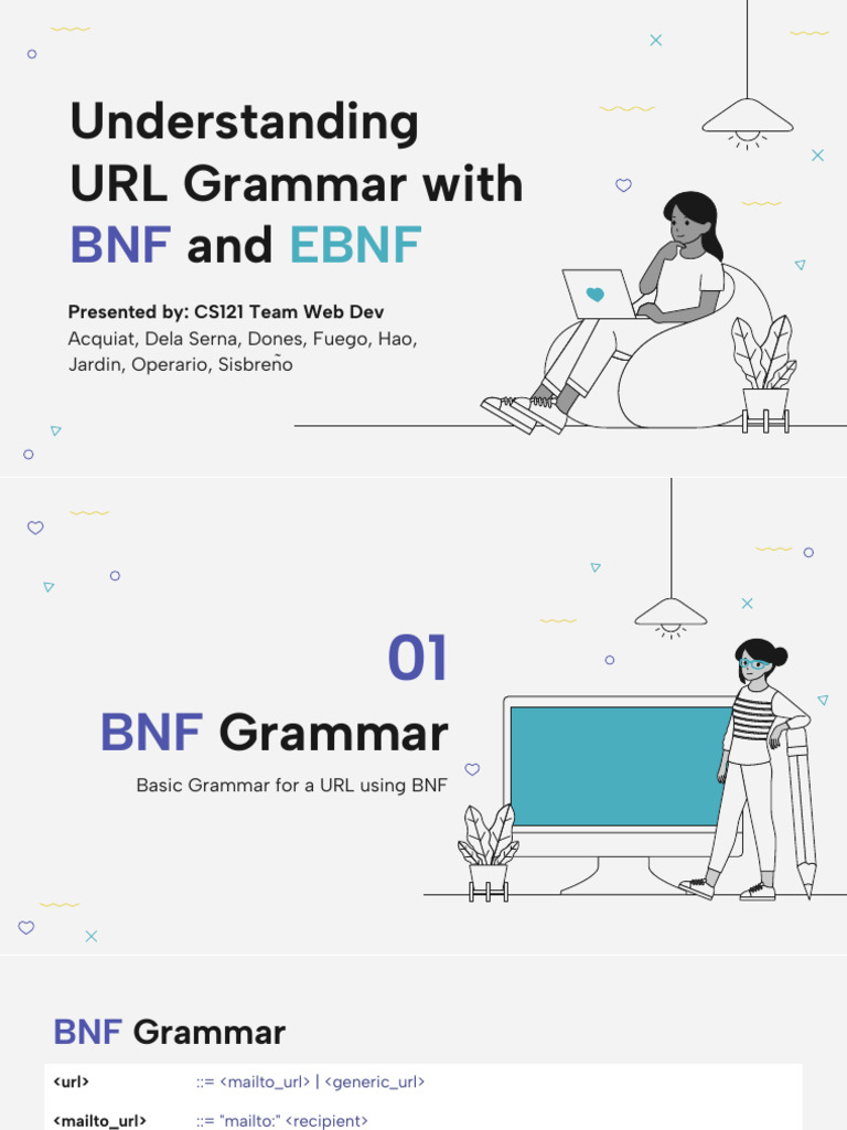 URL Grammar Explained with BNF/EBNF | PDF | I Pv6 | Application Layer ...