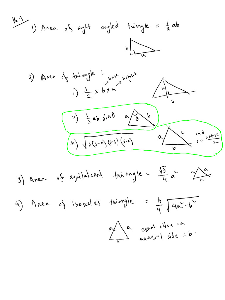 GM Chapter 16 Formulas | PDF