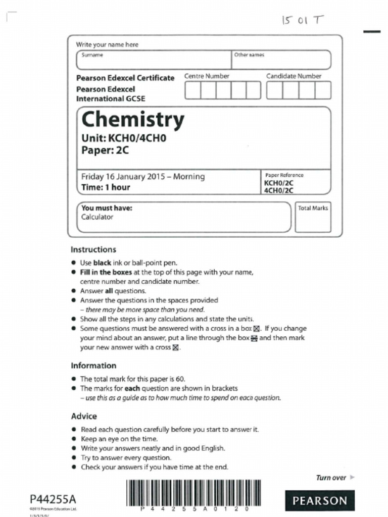 2015 Jan Paper2 ModelAnswers | PDF