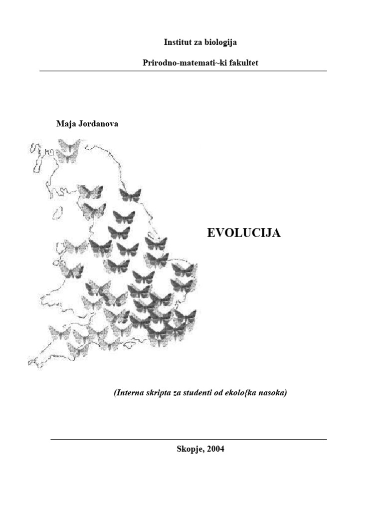 EVOLUCIJA Interna Skripta | PDF