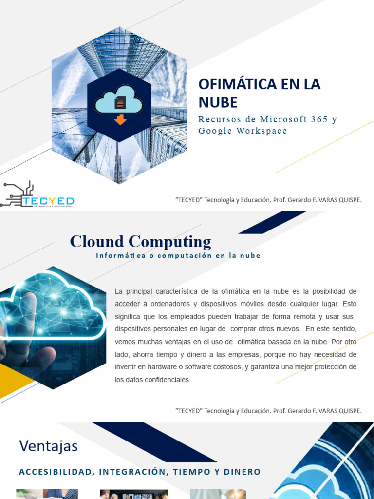 Ofimática en La Nube | PDF | Microsoft | Computación en la nube