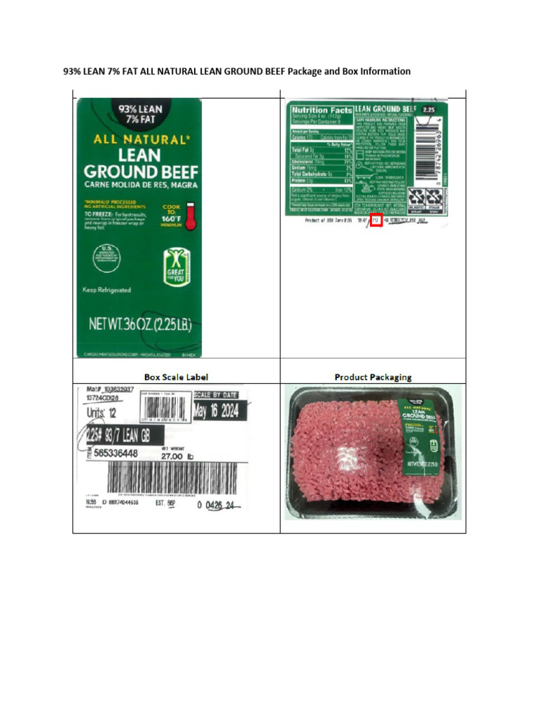 Walmart-Sold Beef Recalled For Possible E. Coli | PDF | Cuisine | Food ...