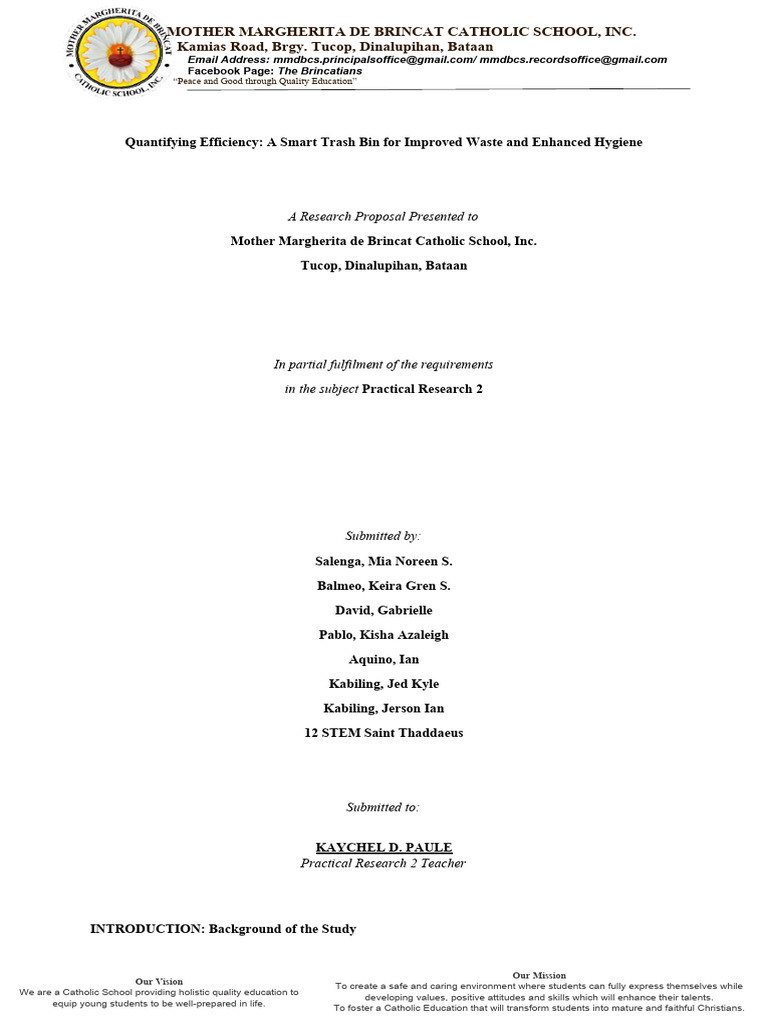 Quantifying Efficiency A Smart Trash Bin For Improved Waste and Enhanced Hygiene | Download Free ...