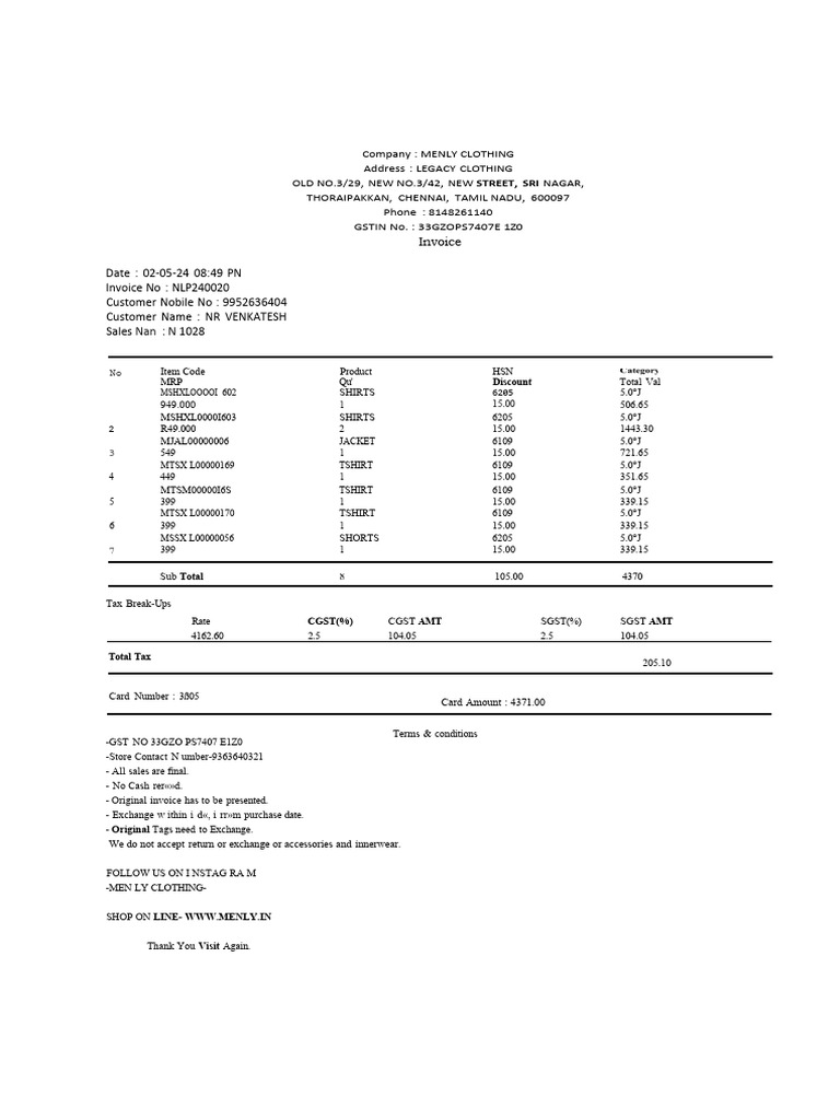MLP240020 | PDF | Taxes | Payments