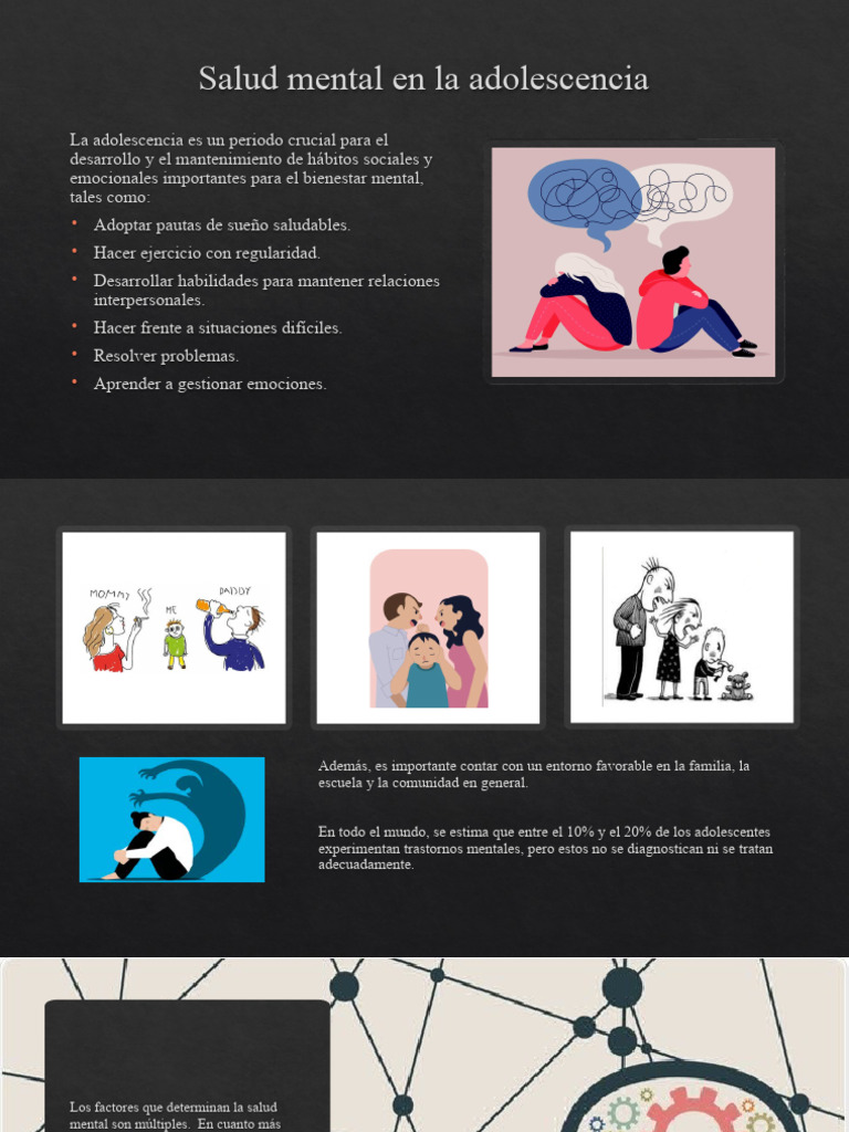 Salud mental en la adolescencia | PDF