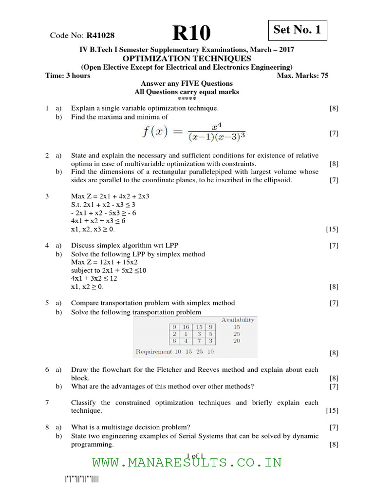 q paper1 | PDF | Mathematical Optimization | Algorithms