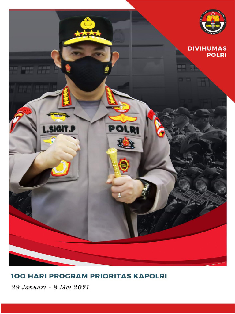 Pencapaian 100 Hari Program Prioritas Kapolri | PDF