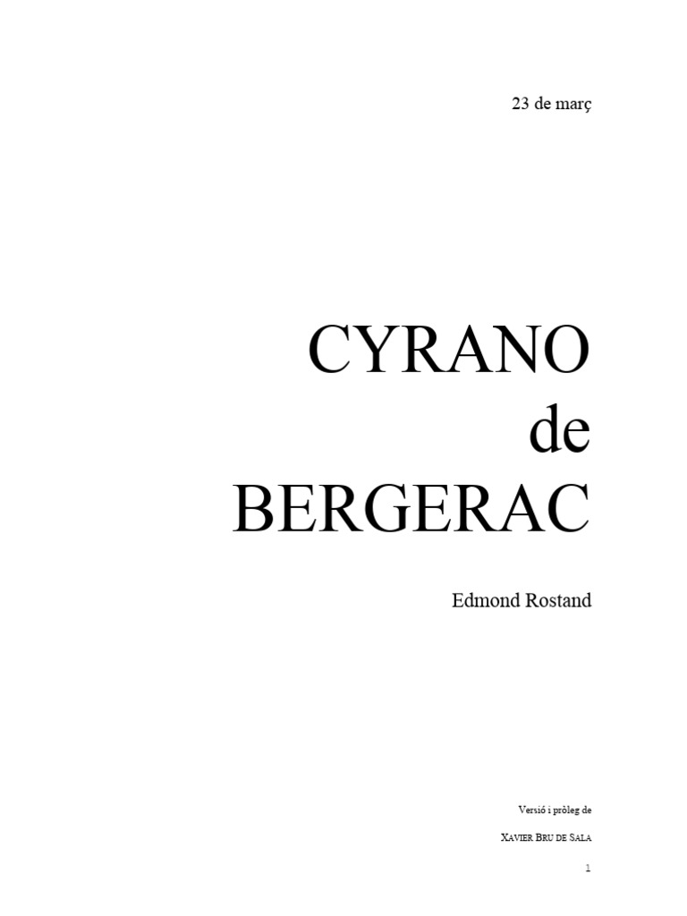 Text Cyrano | PDF