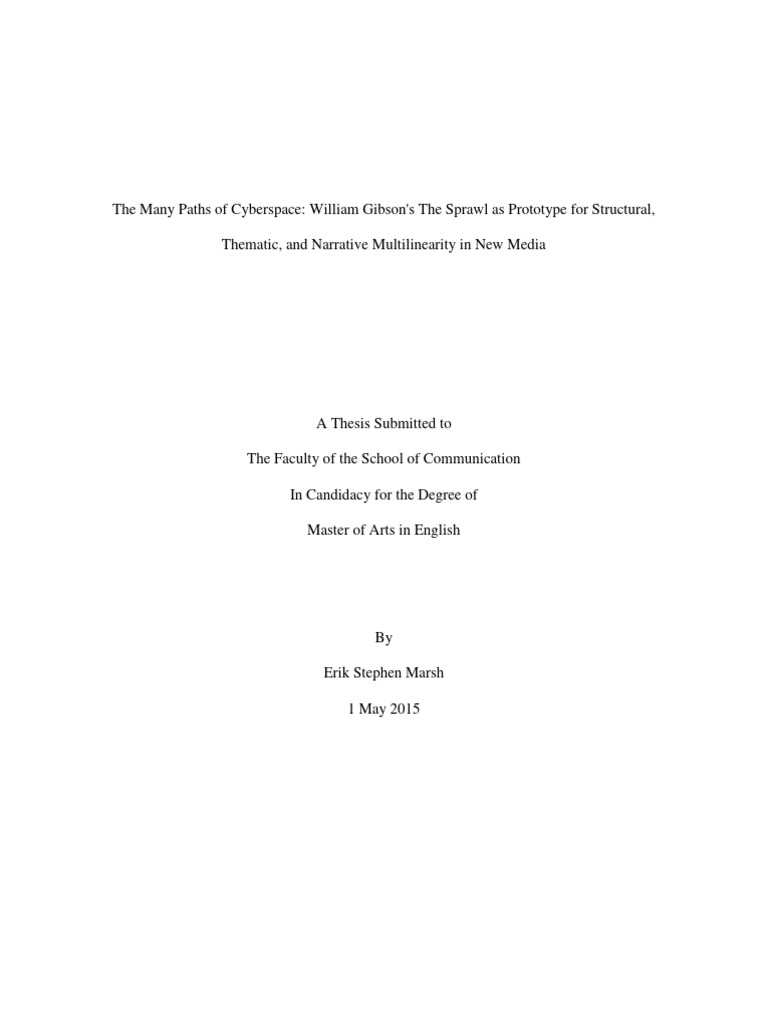 Cyberpunk William Gibson | PDF | Science Fiction | Reality