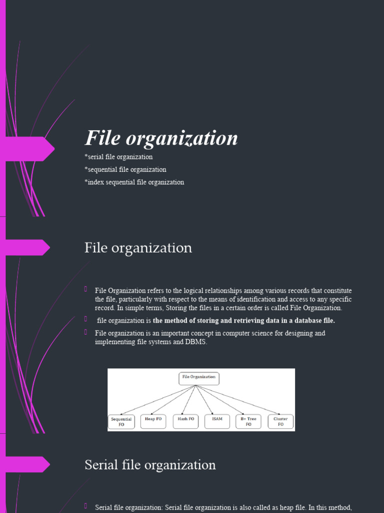 File Organization | PDF