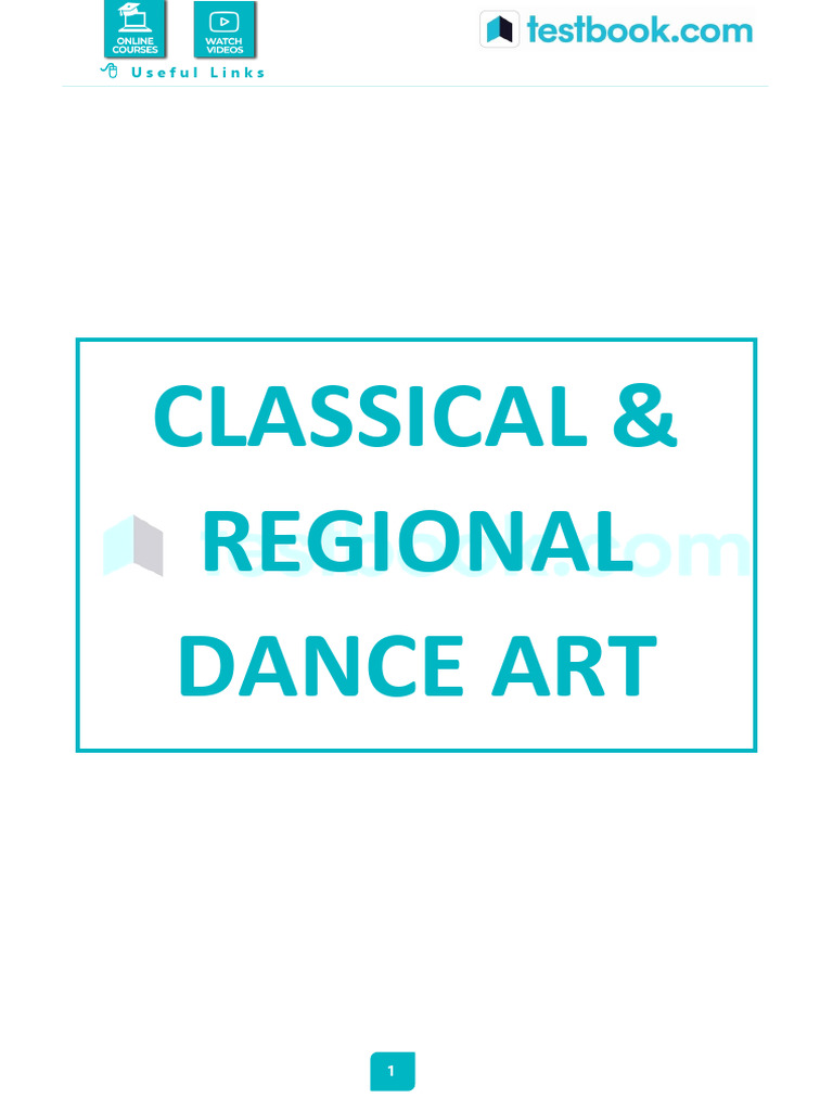 Classical & Regional Dance Art PDF | PDF