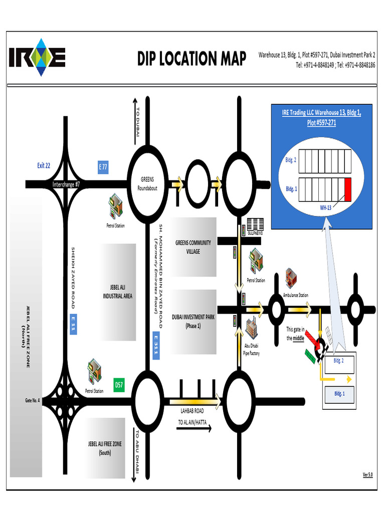 IRE (DIP-2) Location Map | PDF | Member States Of The Arab League ...
