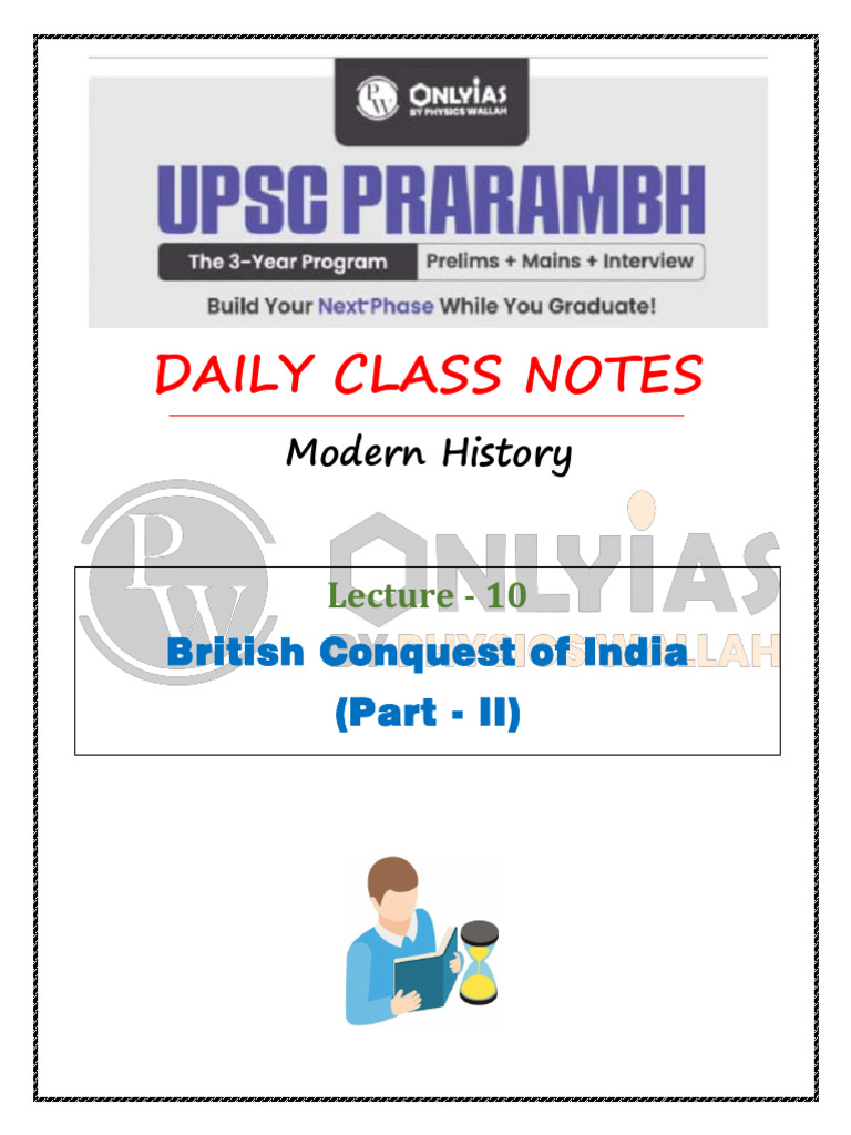 British Conquest of India: Key Wars Explained | PDF | History