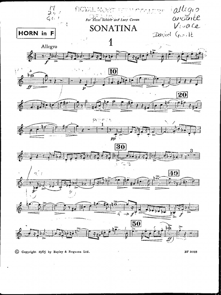 Sonatina | PDF