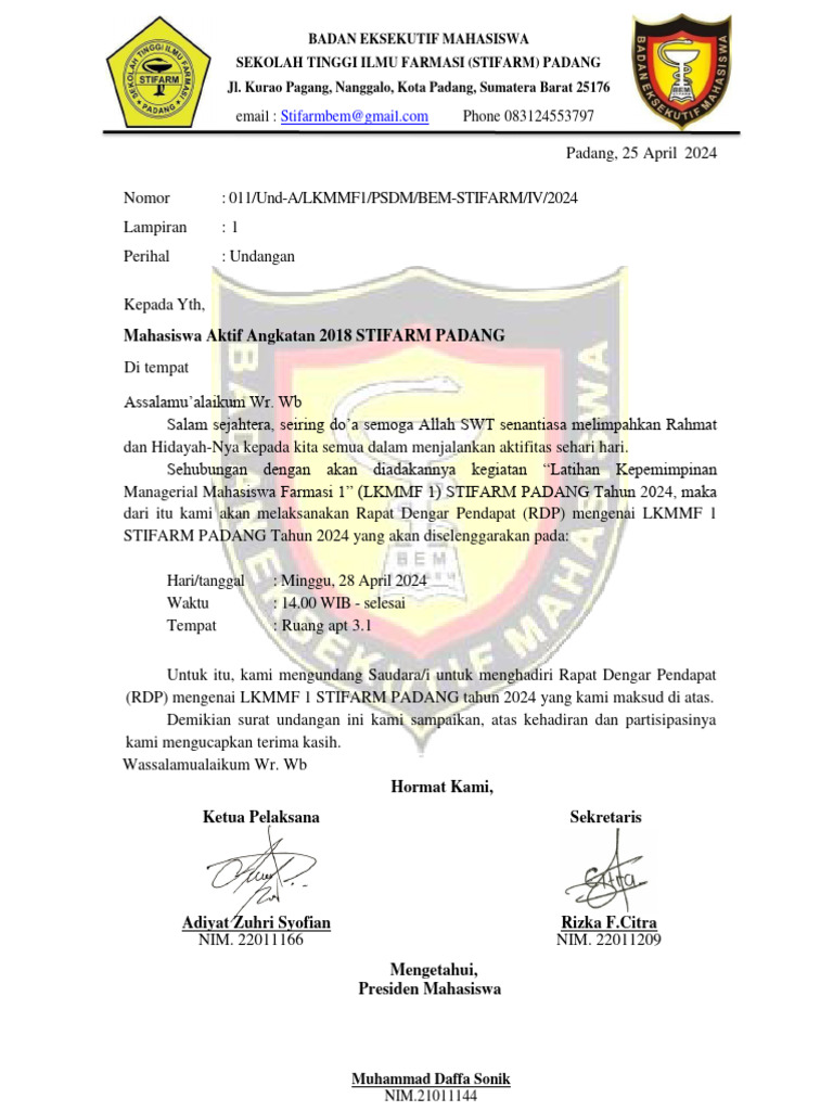 011 Und RDP 2018 | PDF