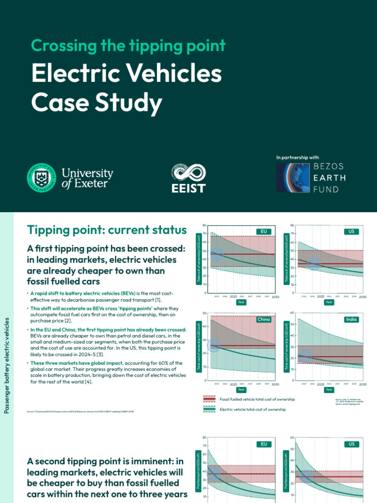 Positive Tipping Points Case Study Electric Vehicles Final | PDF ...