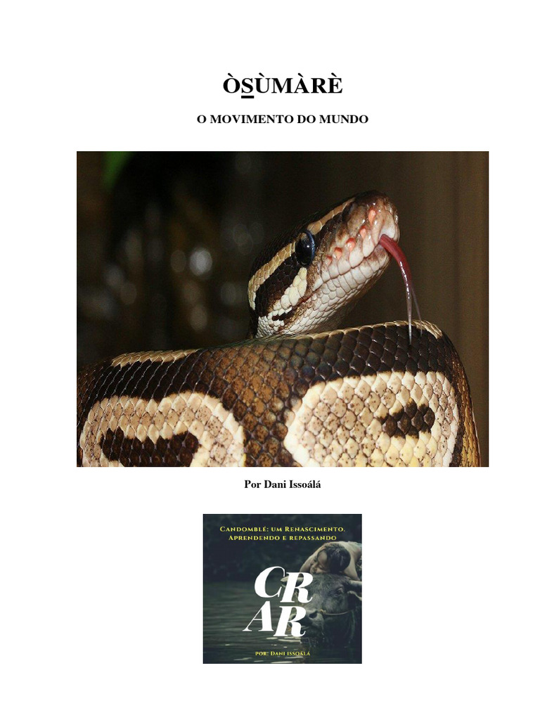 Òsùmàrè: A Serpente Arco-Íris | PDF | Arco-íris | Serpente