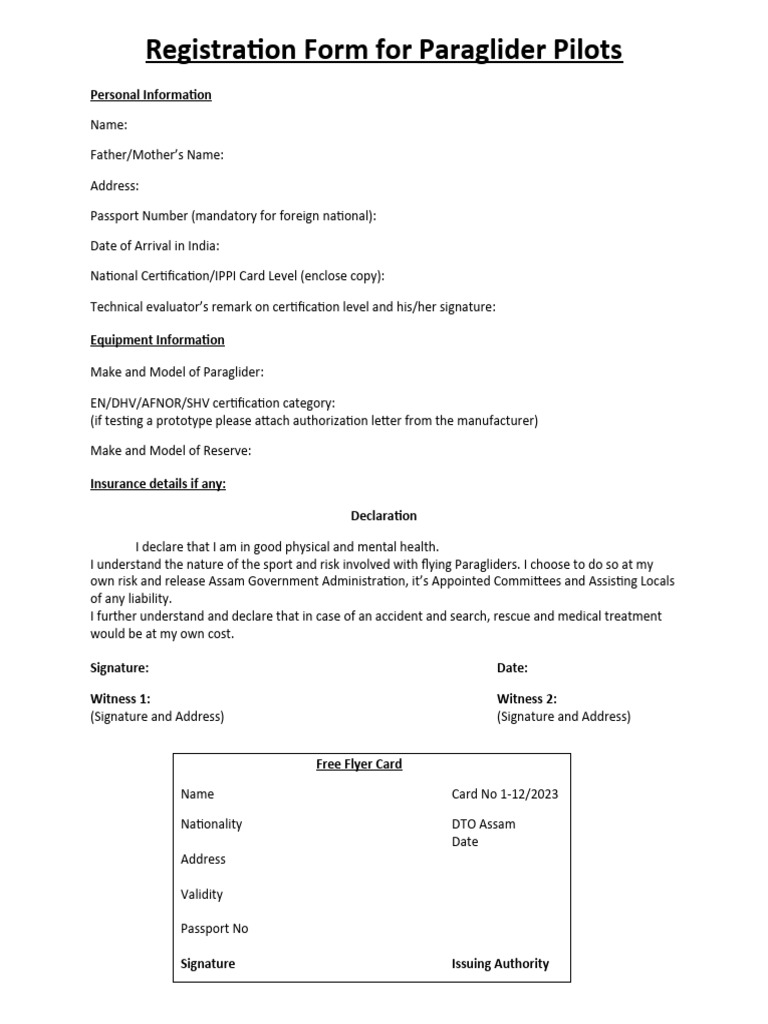 Free Flyer Card | PDF