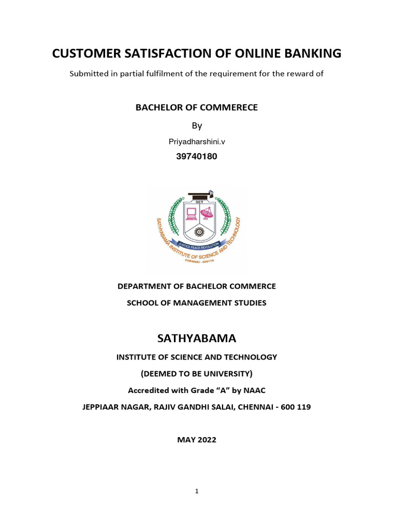 1922 B.com B.com Batchno 170 | PDF | Banks & Banking | Online Banking