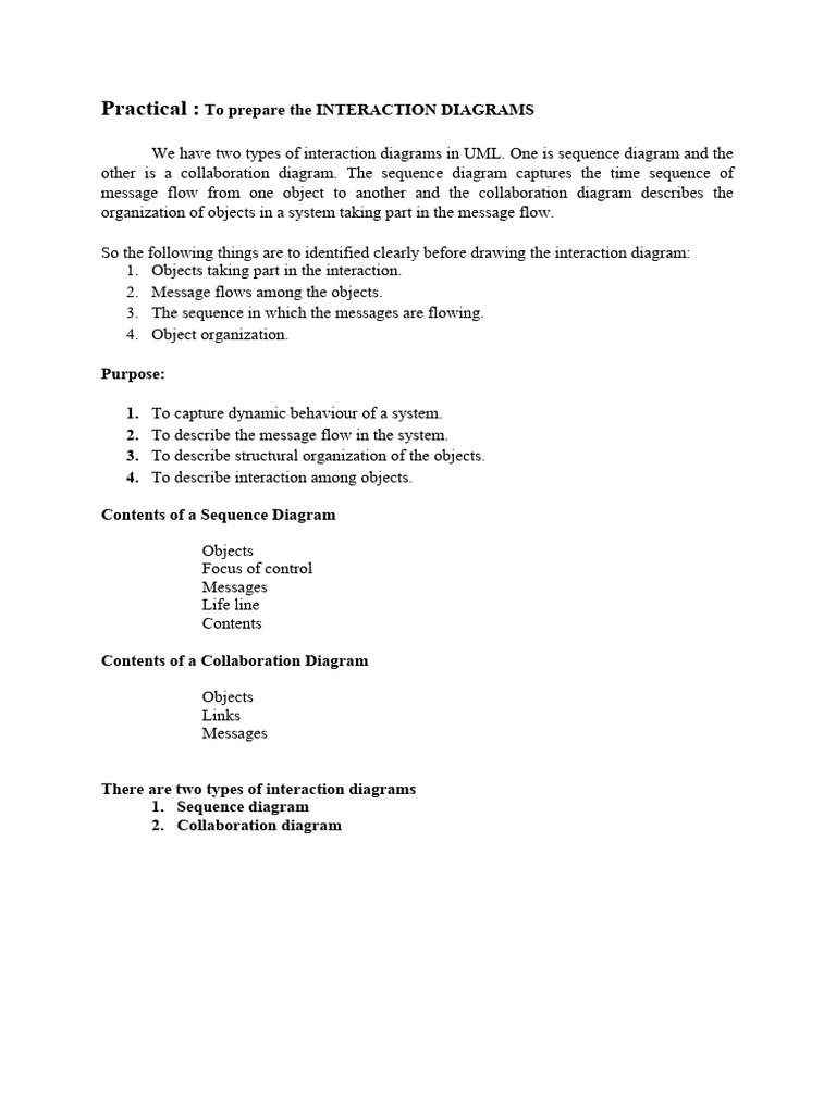 Shivansh SE Practical 5 & 6 | PDF | Unified Modeling Language | Control ...