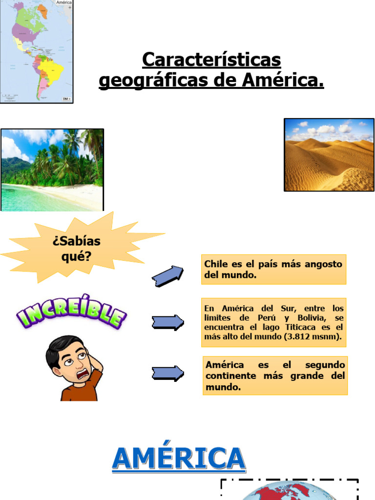 America y Sus Características | PDF | Américas | Clima