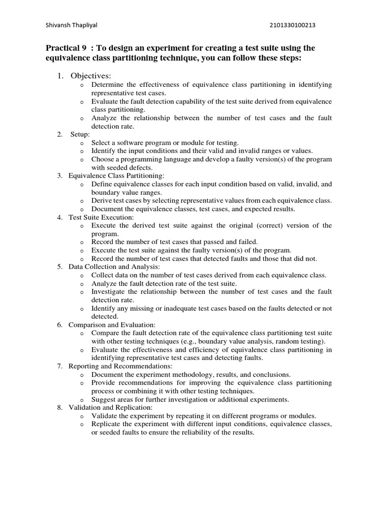 Software Testing Techniques Guide | PDF | Software Testing | Computing