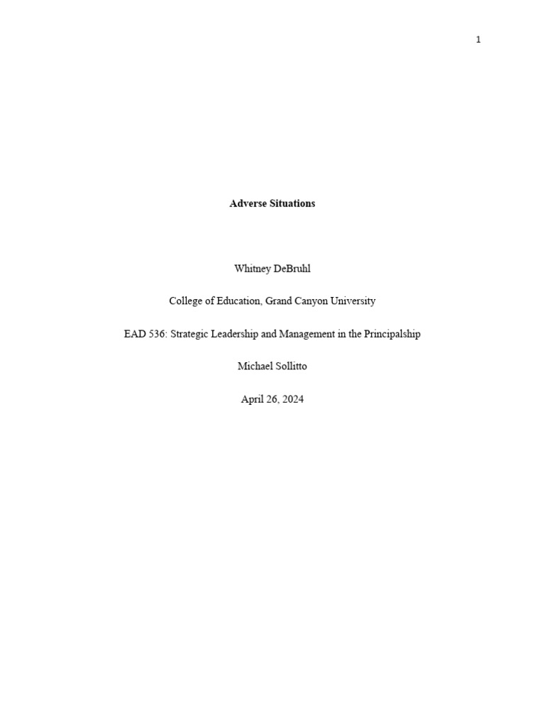 Adverse Situations | PDF | Occupational Safety And Health | Emergency