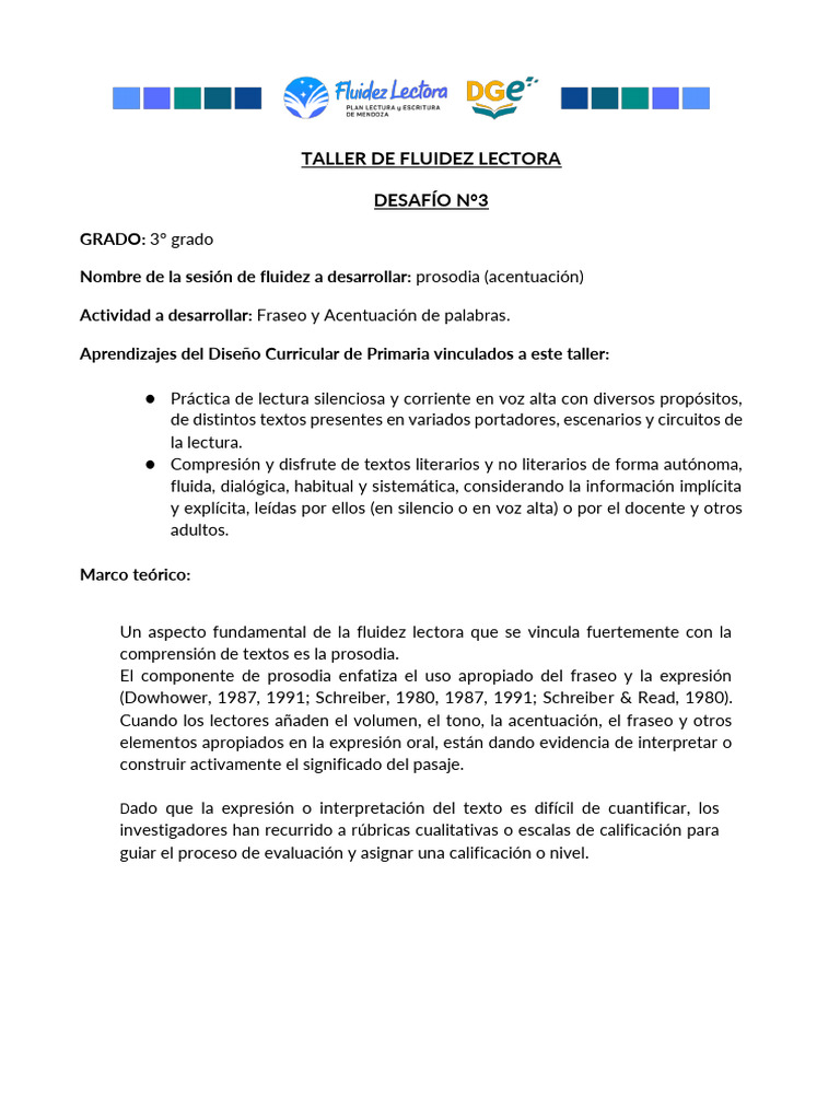 Replicable #3 Tercer Grado | PDF | Puntuación | Ritmo