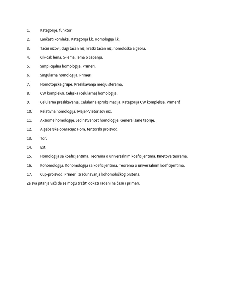 AT Ispitna Pitanja | PDF