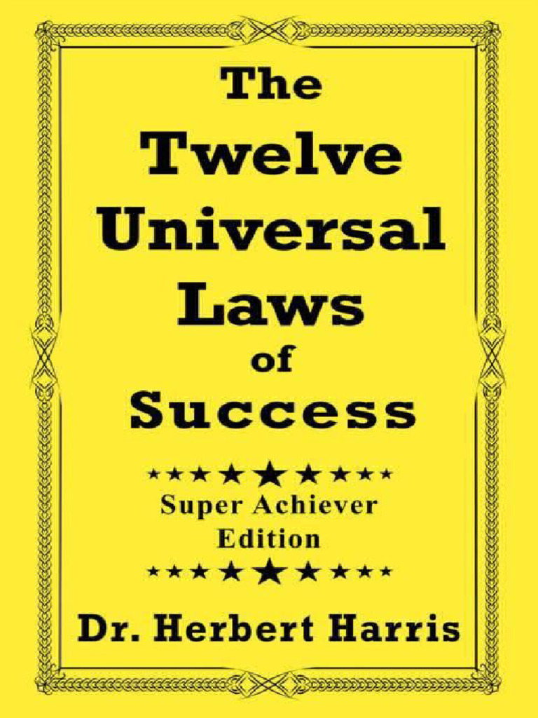The Twelve Universal Laws of Success Super Achiever Edition (Herbert ...