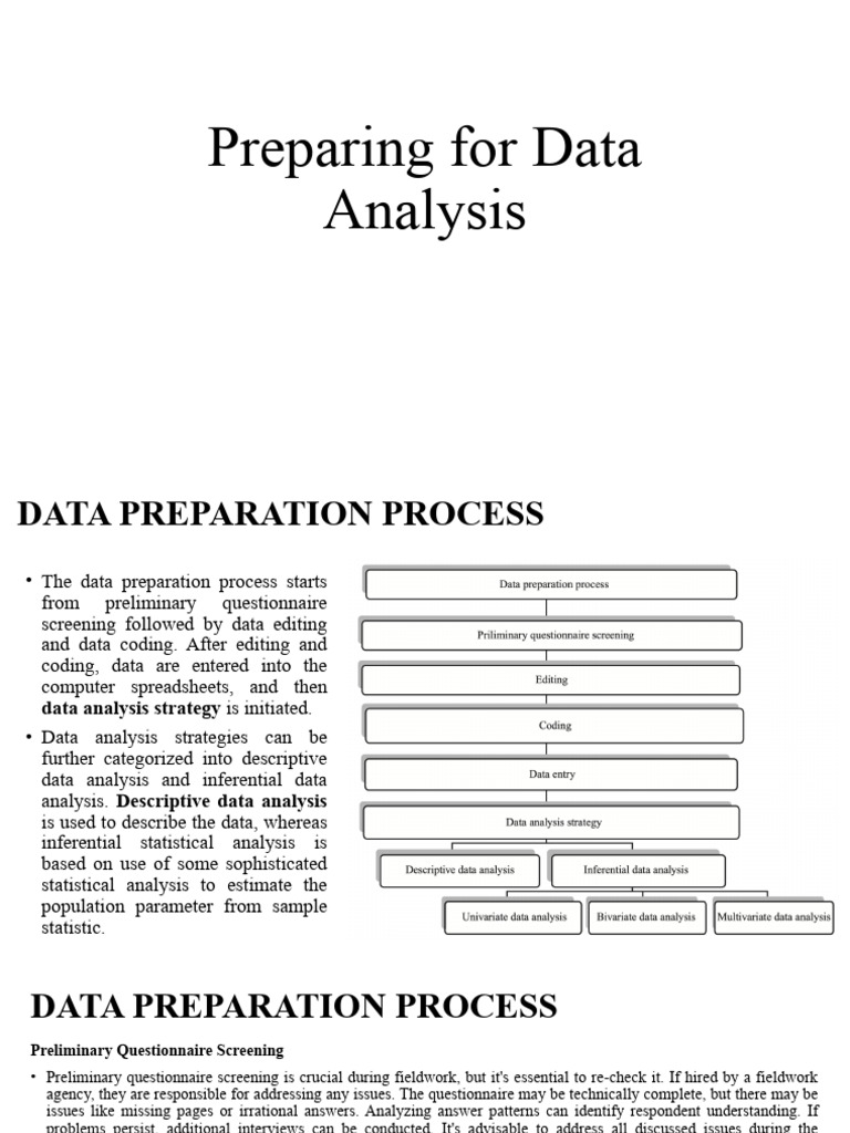 BRM Chapter 9 Fieldwork and Data Preparation_Revised | PDF | Data Analysis | Statistics