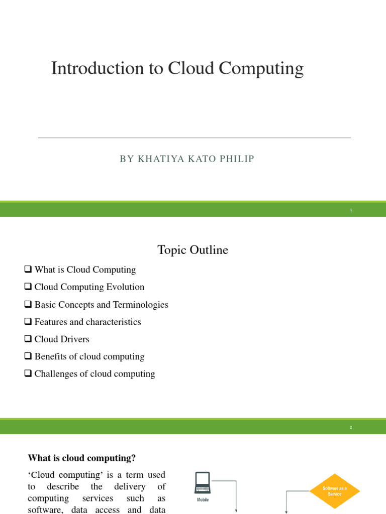 Cloud Computing-2023 | Download Free PDF | Cloud Computing | Software As A Service