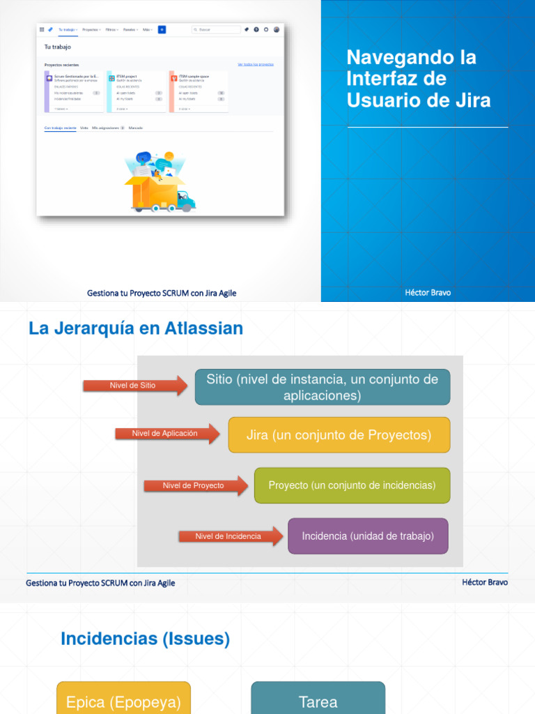 Navegando La Interfaz de Usuario de Jira: Gestiona Tu Proyecto SCRUM Con Jira Agile | Descargar ...