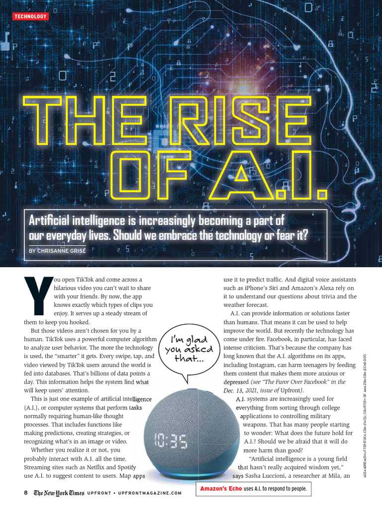 CHRISTIAN REED - The Rise of AI | PDF | Artificial Intelligence ...