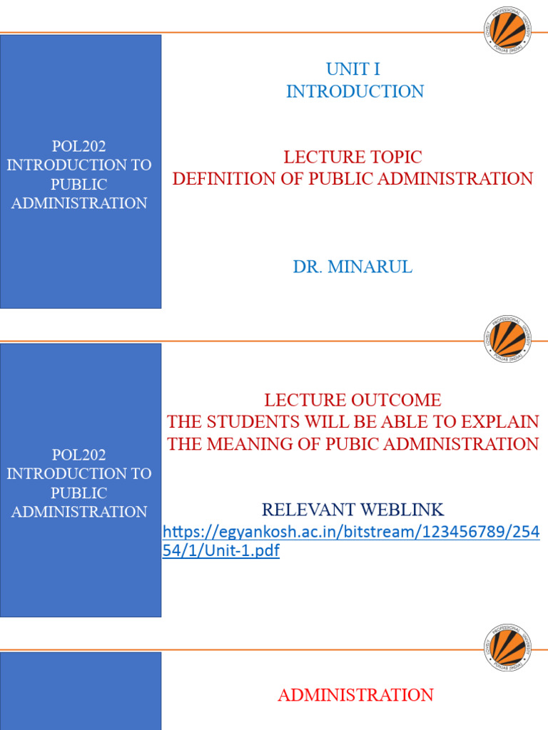 Understanding Public Administration Basics | PDF | Public ...