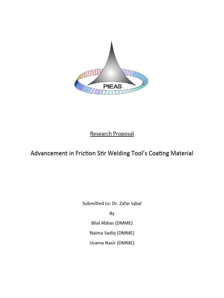 Research Proposal | PDF | Welding | Construction