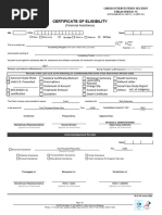 AICS Certificate of Eligibility C.E Financial Assistance 081020222 1 | PDF