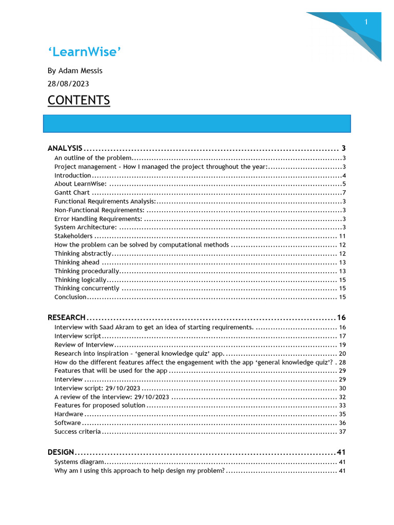 Adam Coursework | Download Free PDF | Usability | Databases