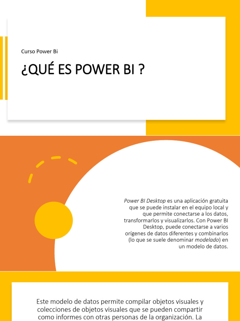 Introducción a Power BI y sus Funciones | PDF | Red mundial | Internet ...