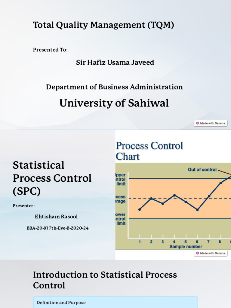Total-Quality-Management-TQM (2) - Compressed | PDF | Statistics | Sampling (Statistics)