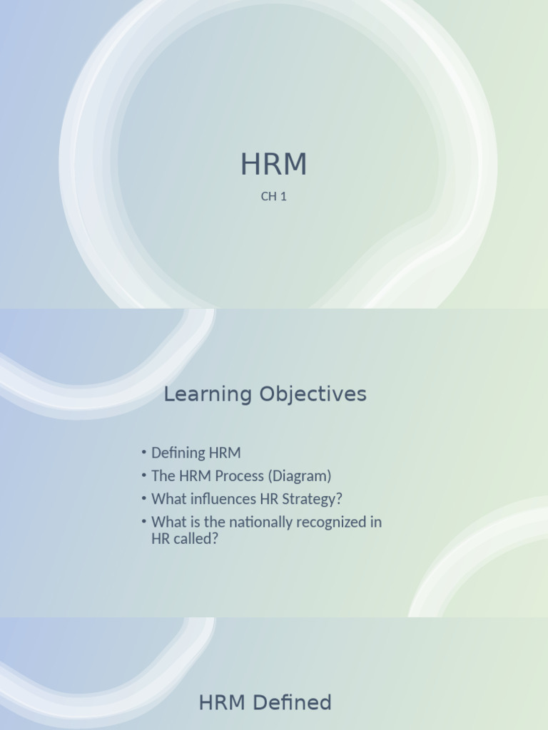 HRM Essentials for Professionals | PDF | Career & Growth