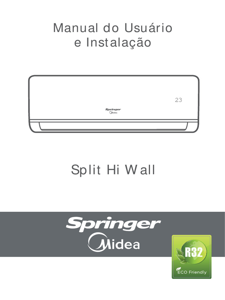 Manual Do Usuário - Airvolution | PDF | Ar condicionado | Temperatura