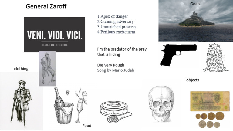 General Zaroff: Apex Predator Analysis | PDF